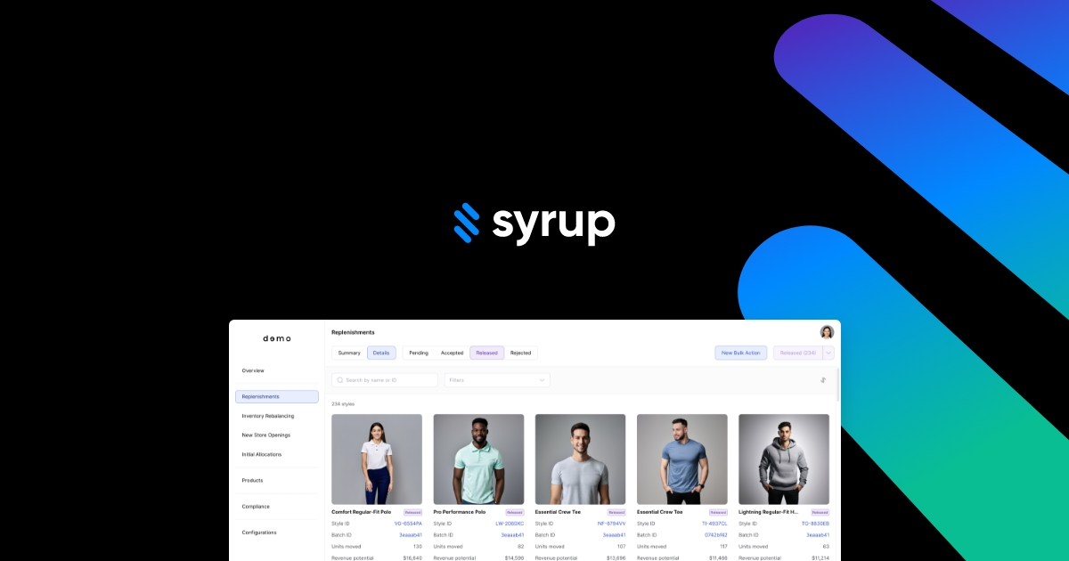 Syrup | AI-Powered Inventory Optimization